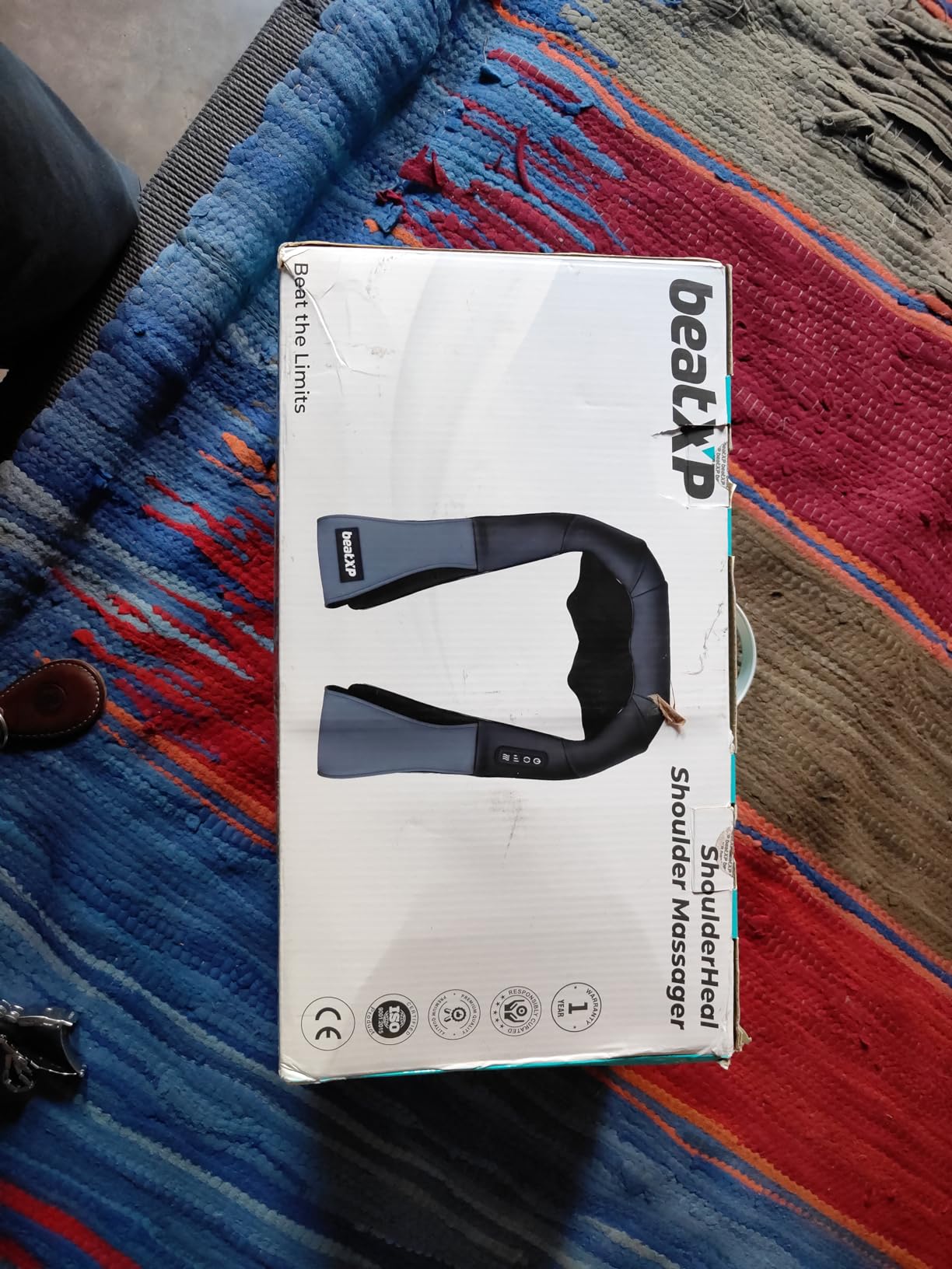 beatXP Deep Heal Shiatsu Massager with Infrared Heat Therapy | Full ...