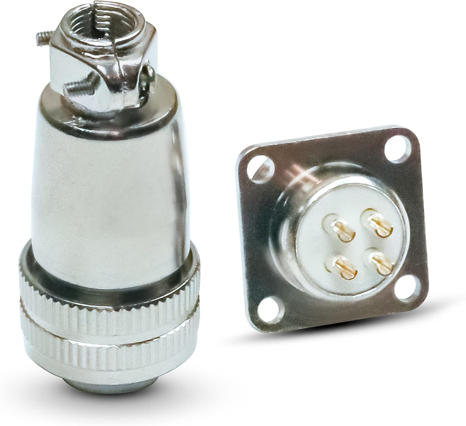 H17 CNC Spindle Aircraft Connector H17-4PB for Water/Air Cooled HY CNC ...