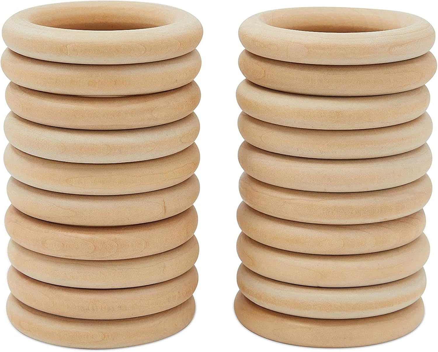 Buy 30 Pack Wooden Rings For Crafts 3 Inches Unfinished Wood Circles buy-30-pack-wooden-rings-for-crafts-3-inches-unfinished-wood-circles