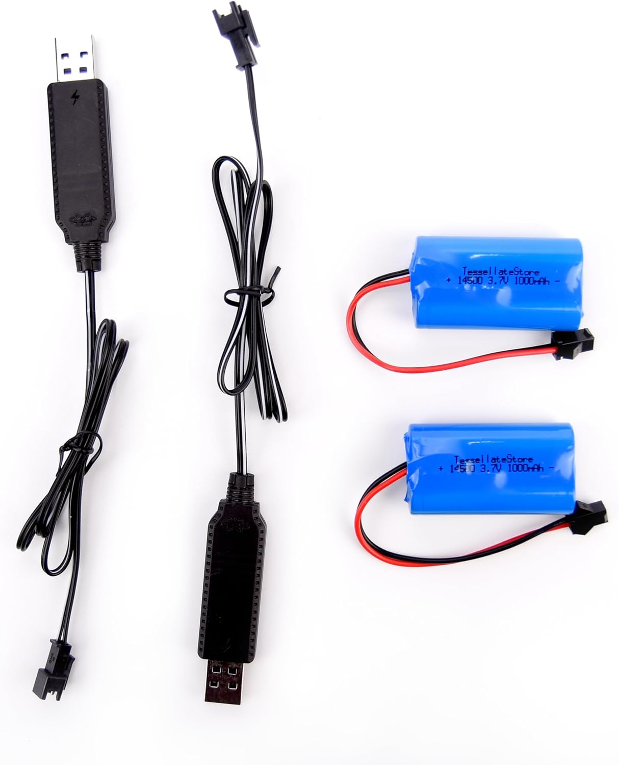 Amazon.com: TessellateStore - 3.7V - Li-Ion - 1000mAh - SM-2P ...