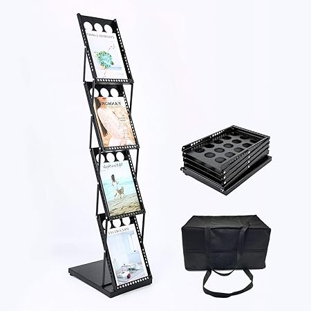 Amazon.com: Displayfactory Literature Rack Catalog Holder Rack,Heavy ...