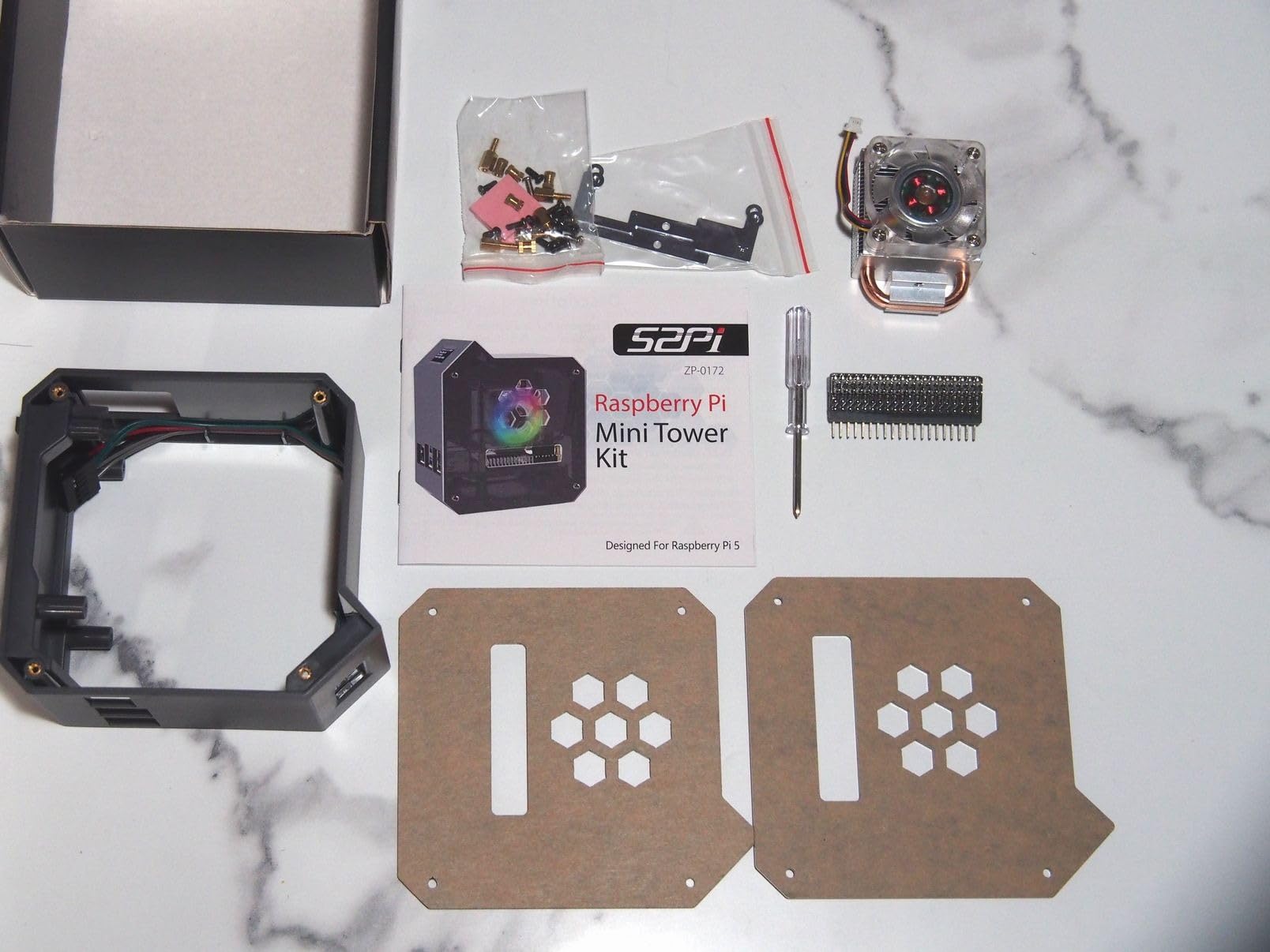 Amazon.co.jp: GeeekPi Mini Tower Kit for Raspberry Pi 5, Raspberry Pi 5 ...