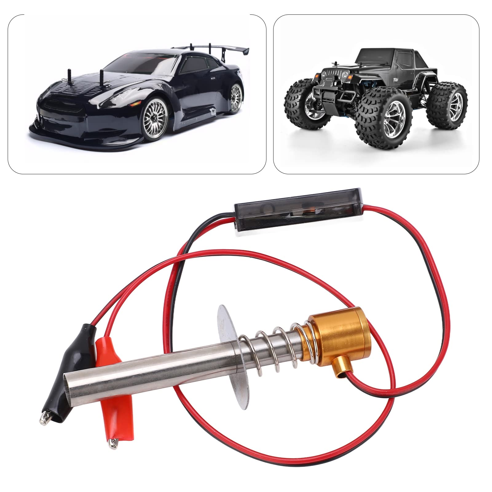 N4 Glow Plug Igniter RC Car Intelligent Igniter 6-12V With N4 Glow ...