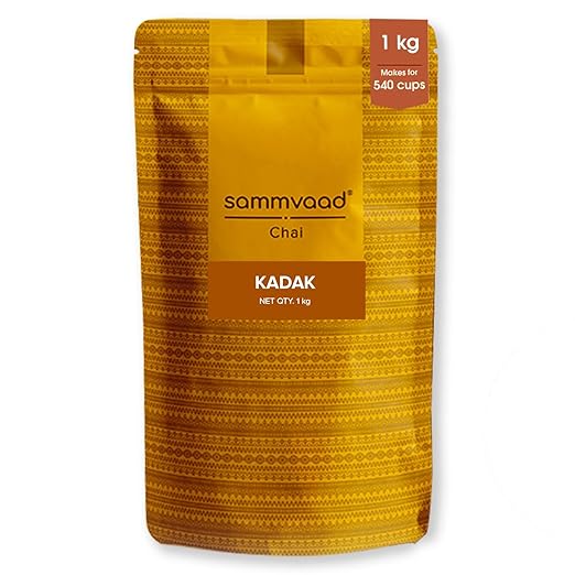 Teabox Sammvaad Premium Kadak Chai I Your Everyday Cup I 1000 gms (500 ...