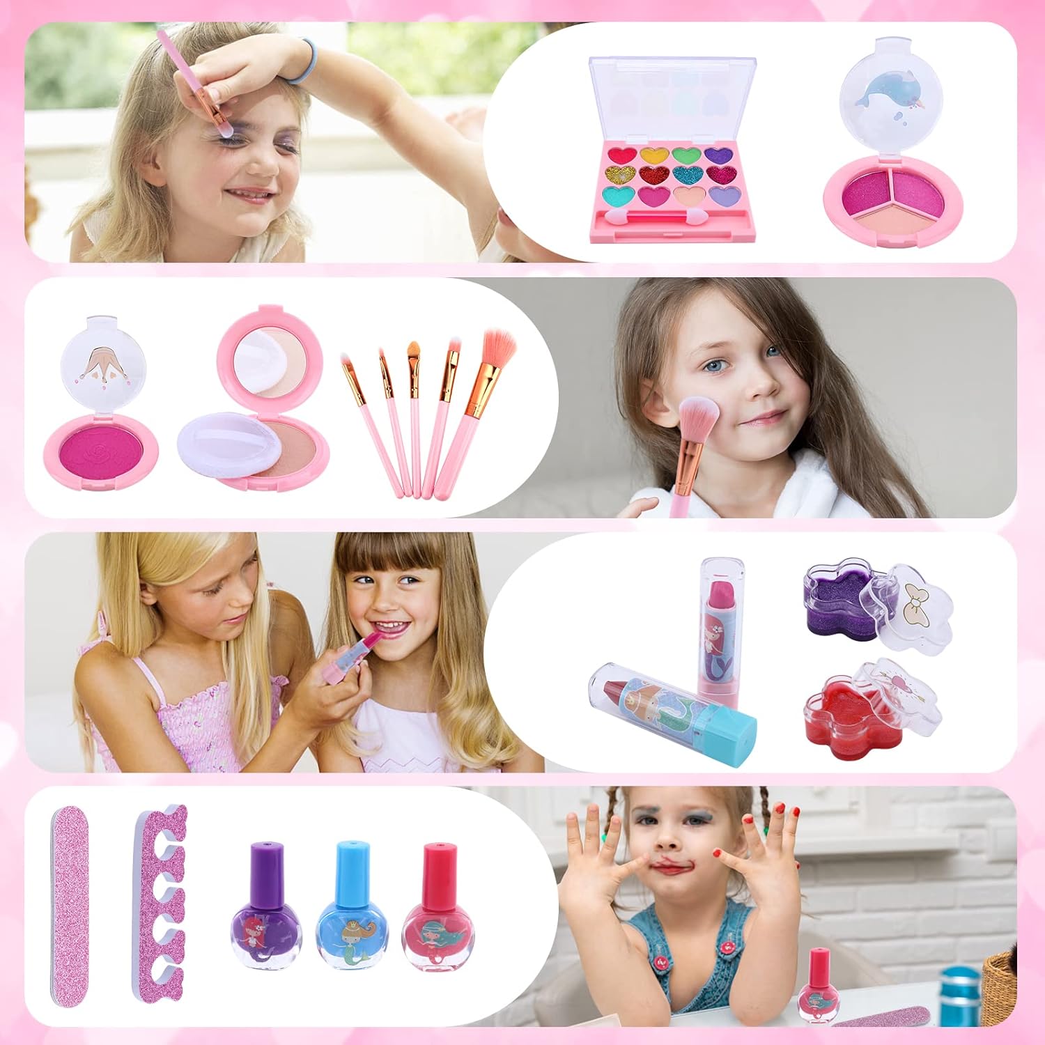 Kids Makeup Sets for Girls Kids Make up Set Girls Toys Makeup Toy Set ...