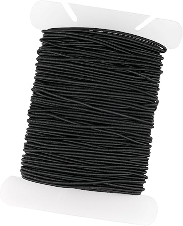 Gummiband für Armbänder, Gummischnur 1 mm x 20 m, Gummikordel ...