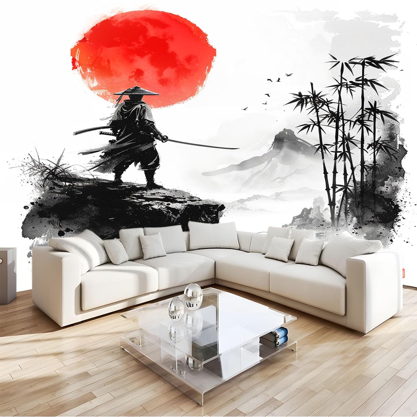Japanese Samurai Art Wallpaper Download Japanese Samurai Red Theme