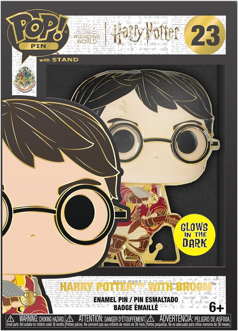 Funko Large Pop! Enamel Pin - Harry Potter POA 20th - Harry Potter on ...