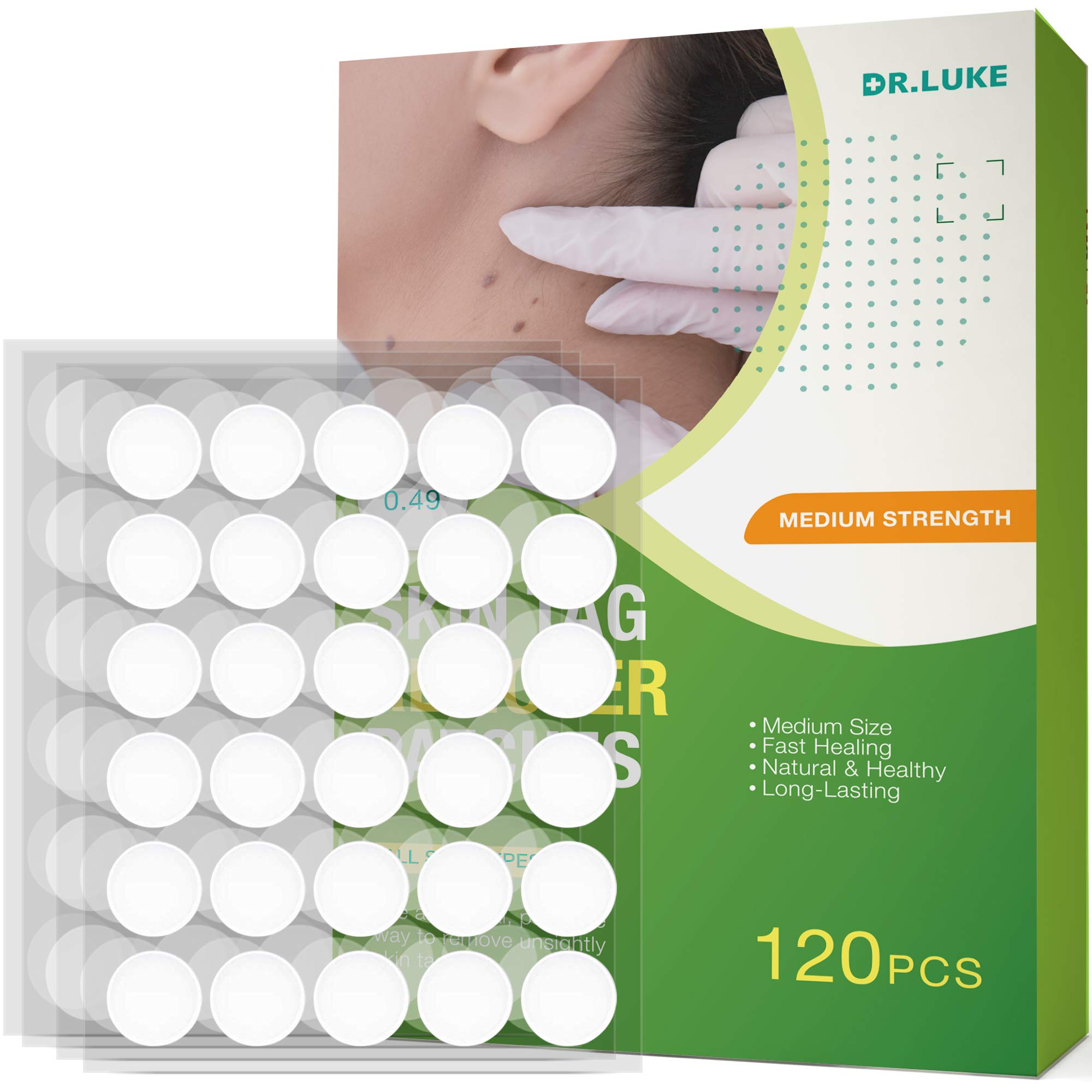 Buy Skin Tag Remover Patches, Natural Ingredients Skin Tag Remover, New ...