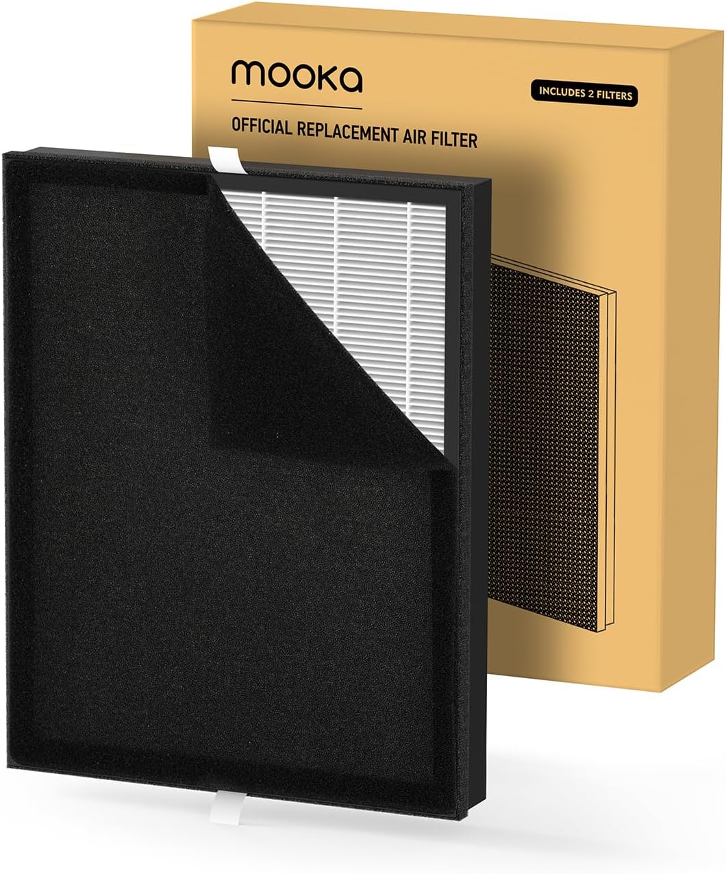 Amazon.com: MOOKA PR1 Air Purifiers and Filter Combo : Home & Kitchen