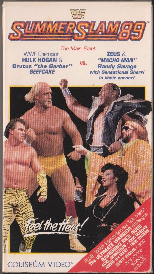 Amazon.com: WWF Summerslam '89 [VHS] : WWF: Movies & TV