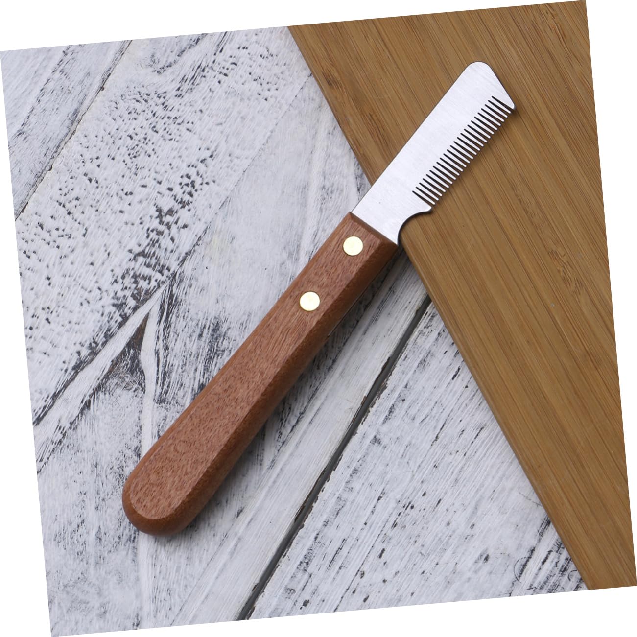 Mipcase 2pcs Chef Pet Cat Comb Pet Hair Remover Hand Stripping Tools ...