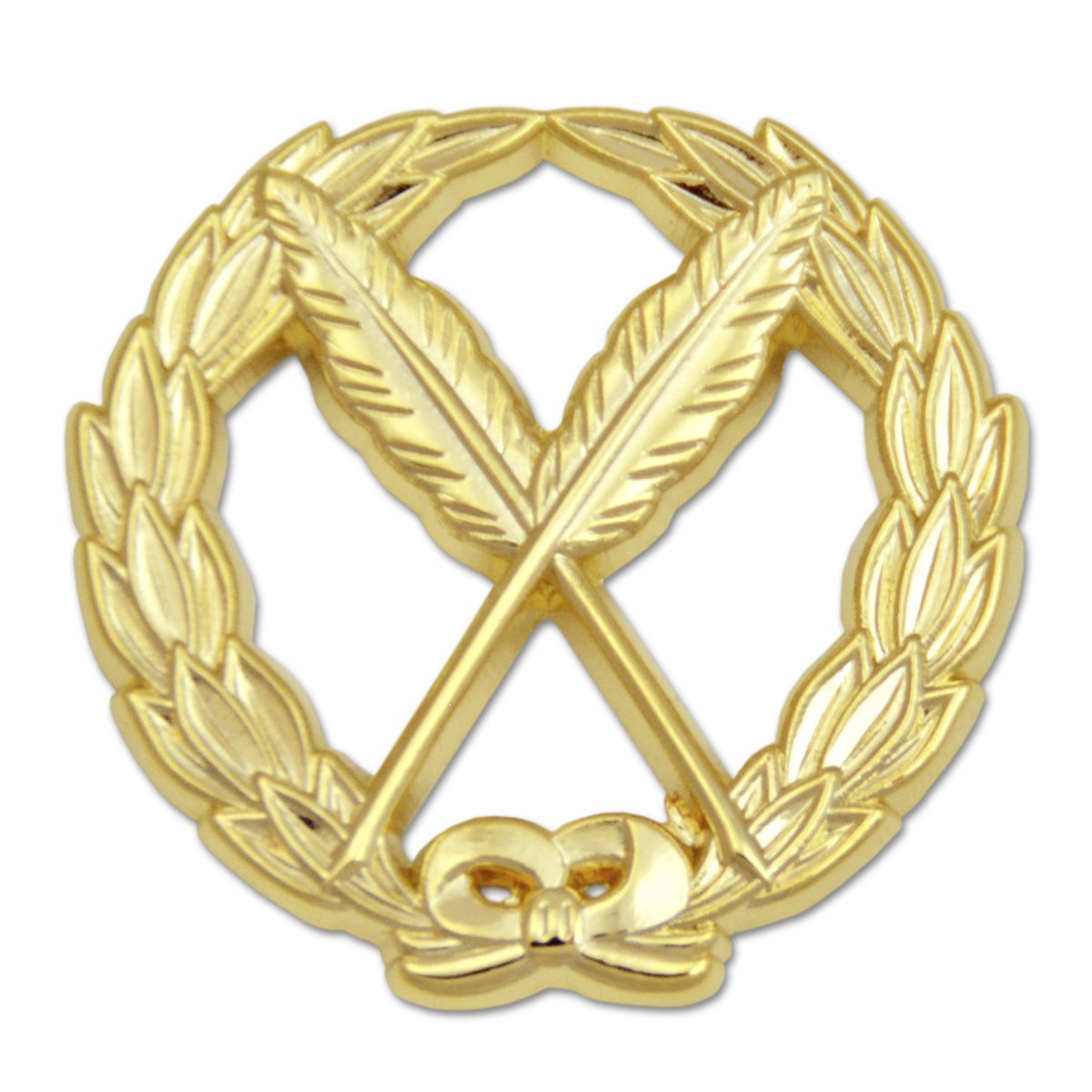 Amazon.com: Wreathed Secretary Pens Masonic Lapel Pin - [Gold][1 1/4 ...