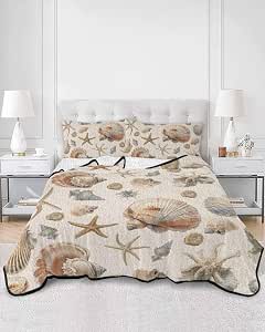 Amazon.com: Summer Quilts Queen Size, Lightweight Quilted Coverlet ...