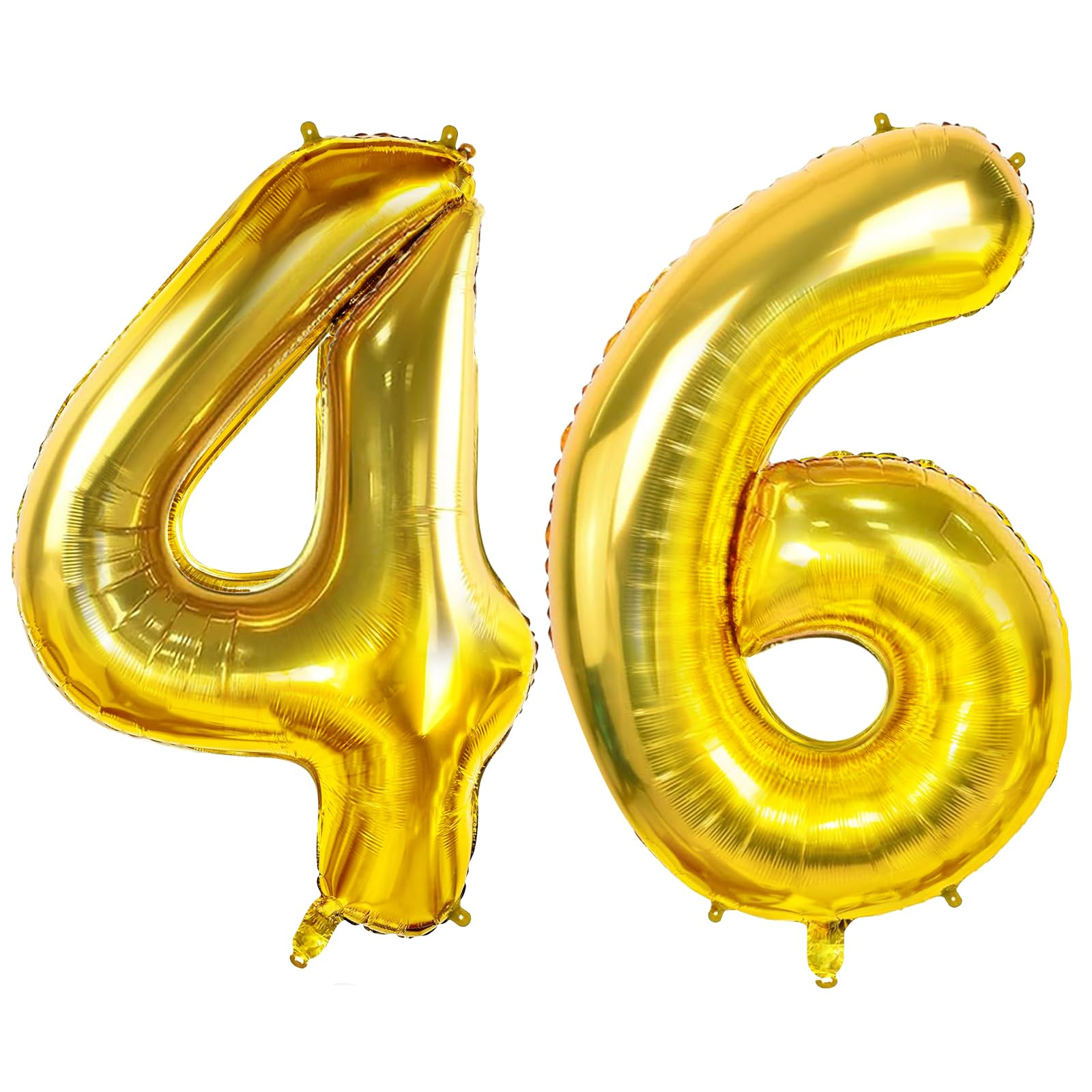 Amazon.com: Number 46 Balloons for 46th Birthday Party Decorations, 0 ...