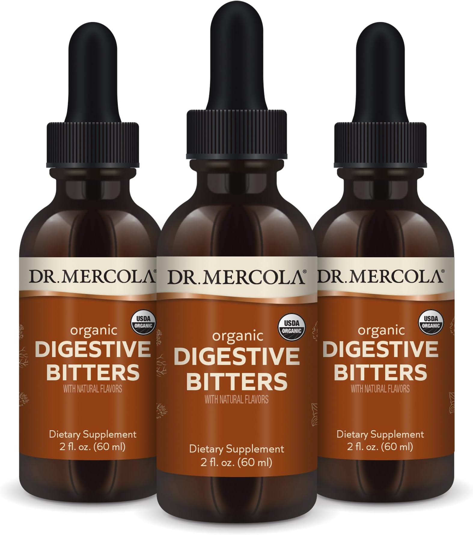 Amazon.com: Dr. Mercola Organic Digestive Bitters Liquid Drops, 2 Fl ...