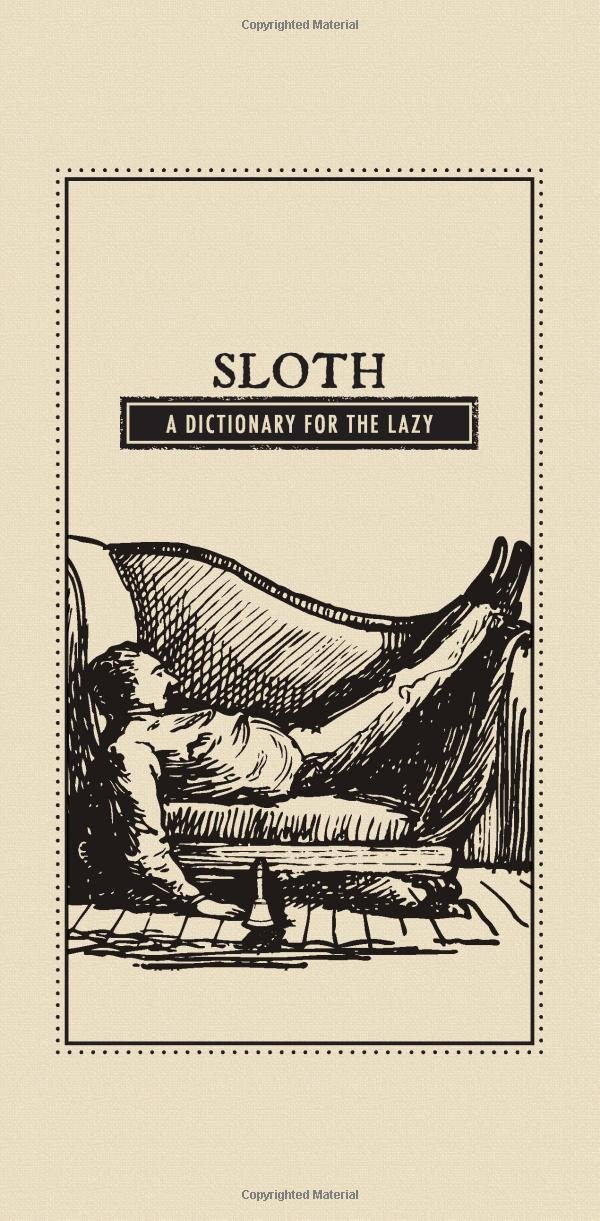 Amazon.com: Sloth: A Dictionary for the Lazy: 9781440528064: Adams ...