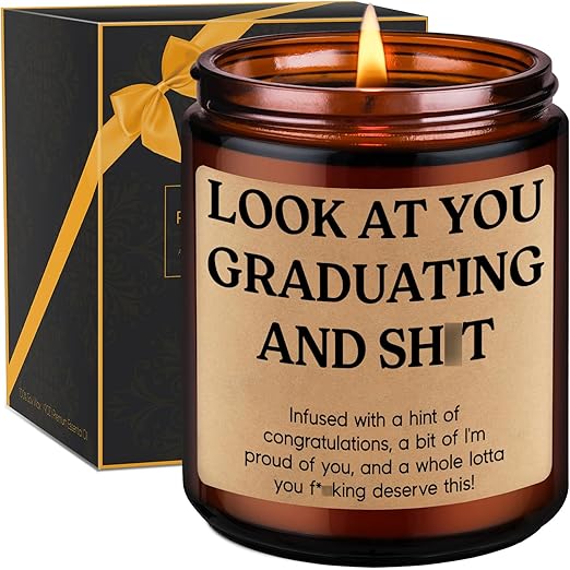 Amazon.com: GSPY Graduation Candle, 2024 Graduation Gifts for Her, Him ...