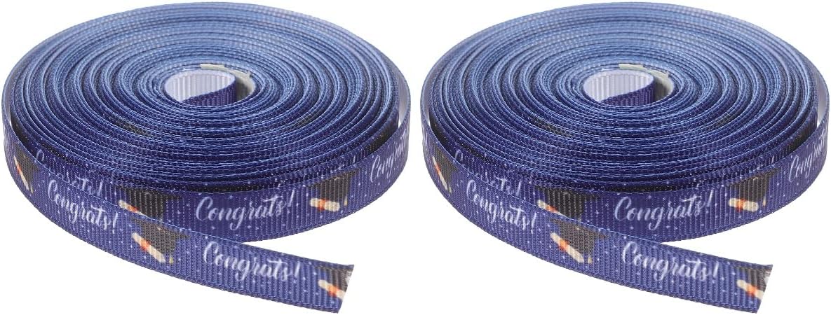 Amazon.com: LOGOFUN 2 Pcs Graduation Ribbon Congrats Grad Ribbon Class ...