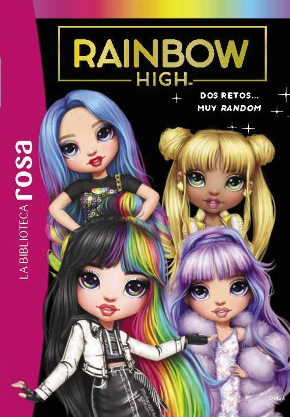 Amazon.com: La biblioteca rosa. Rainbow High 10. Dos retos... muy ...