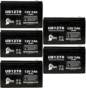 Amazon.com: 5 Pack Replacement for Tripp Lite SU6000RT4U Battery ...