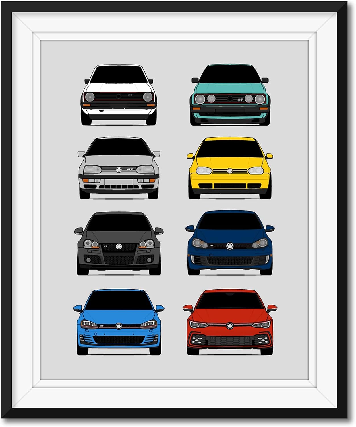 Amazon.com: Custom Car Posters Handmade Poster compatible with ...