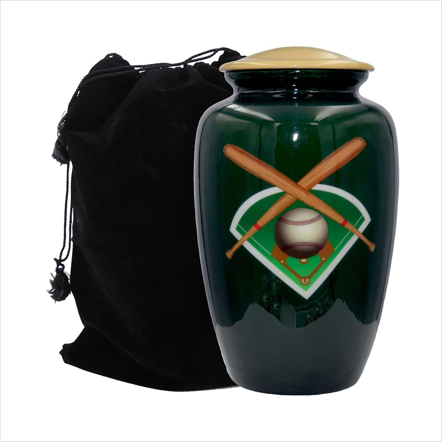 Amazon.com: Baseball Lover's Cremation Urn, Adult Size Baseball Urn ...