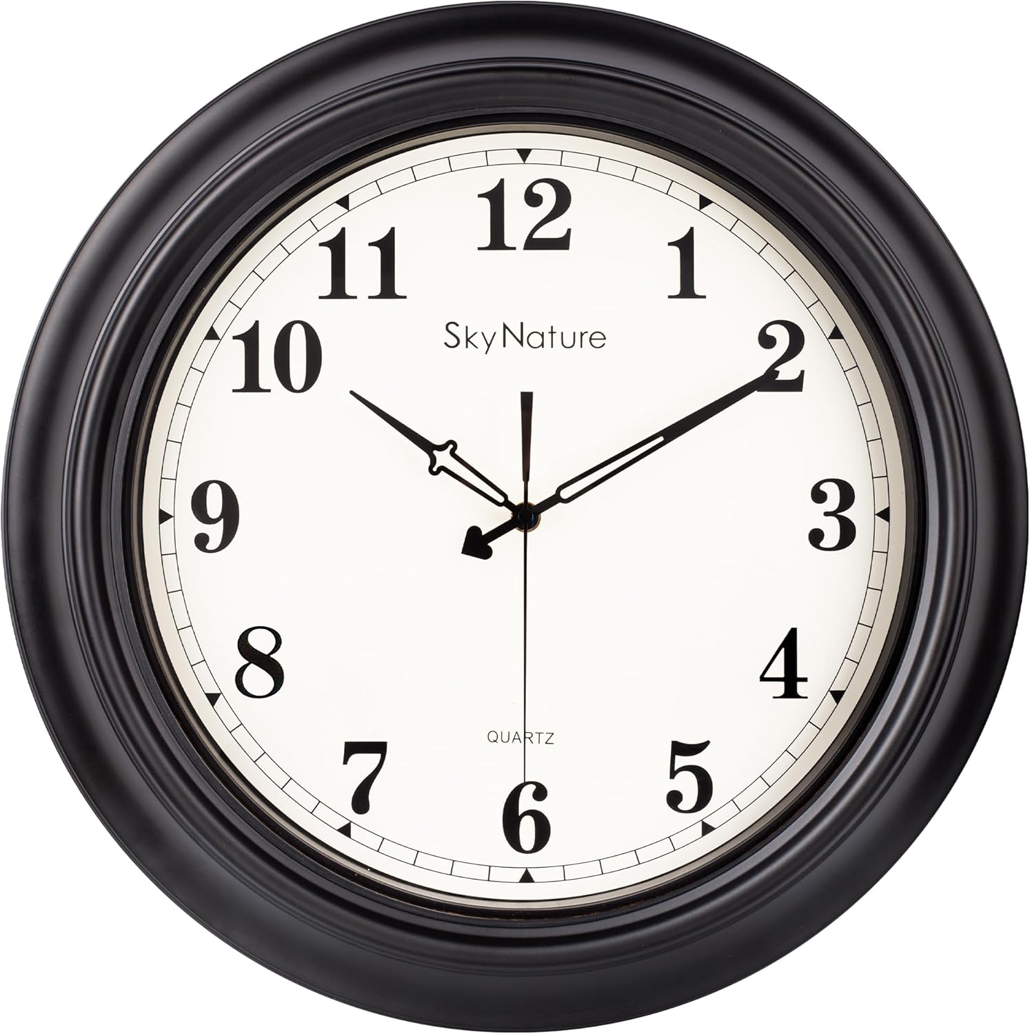 Amazon.com: SkyNature 18 Inch Wall Clock, Silent Non-Ticking Battery ...