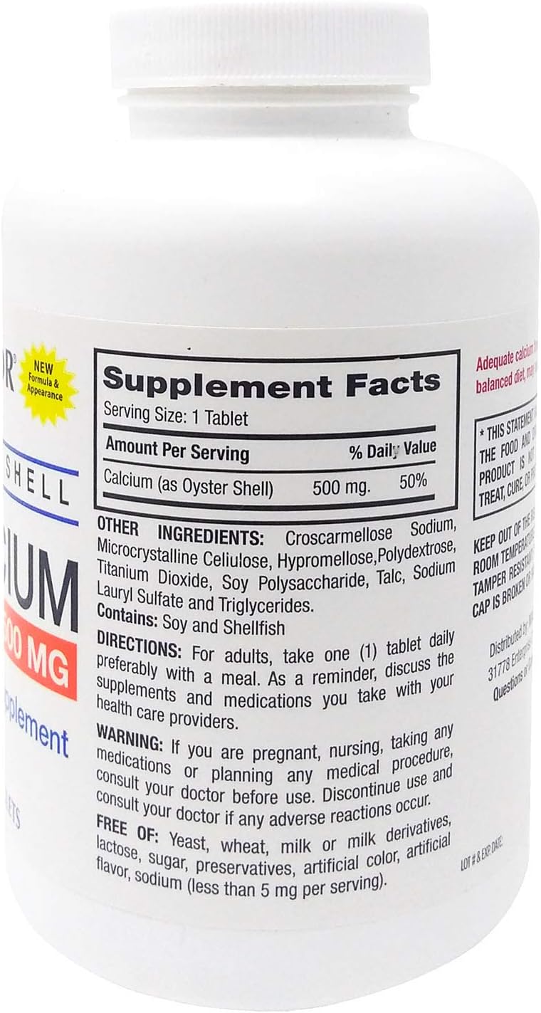 Major, Oyster Shell Calcium 500mg 300 Tablets Macao | Ubuy