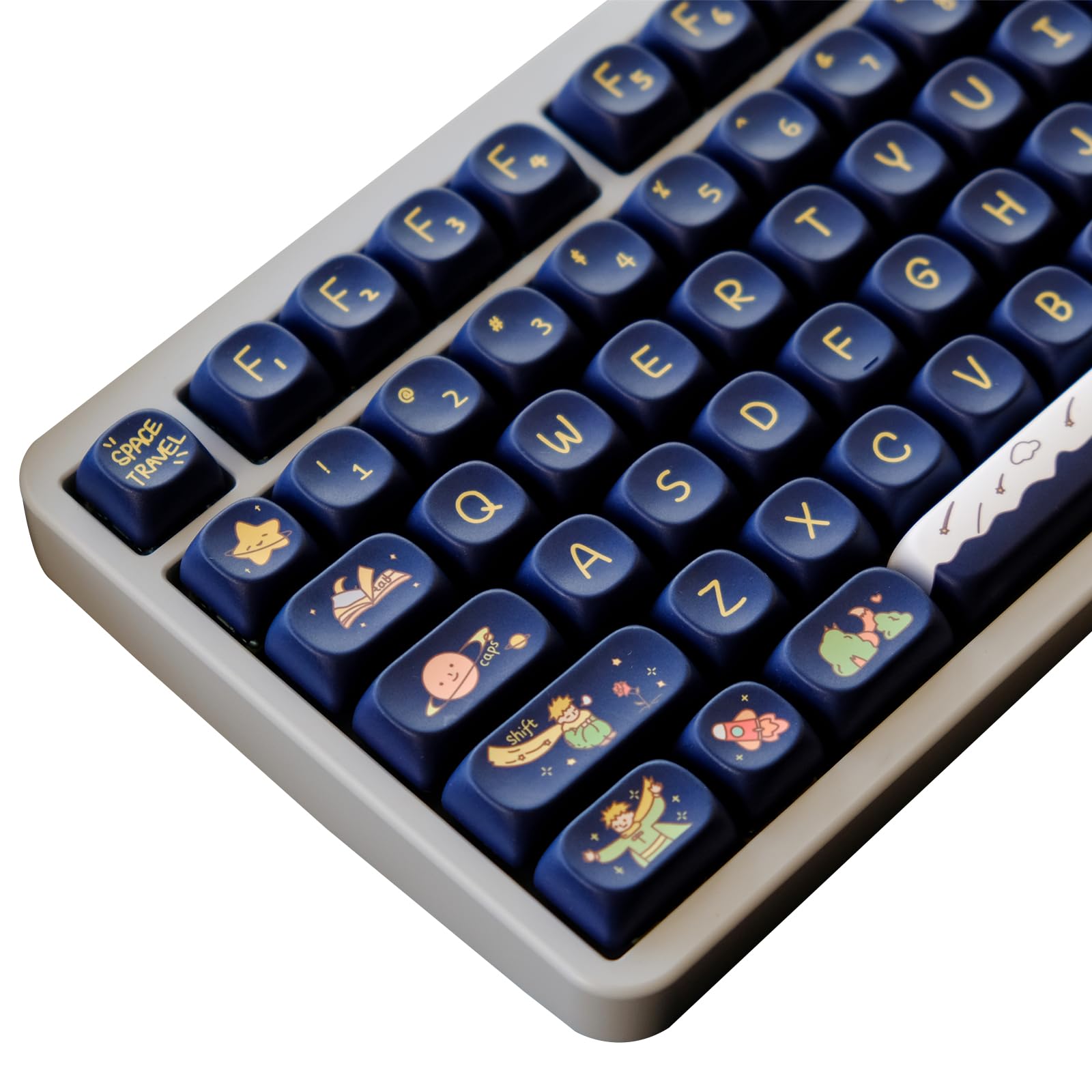 Amazon.com: PBT Keycaps,126 Keys Custom Keycaps Cute Dye-Sublimation ...