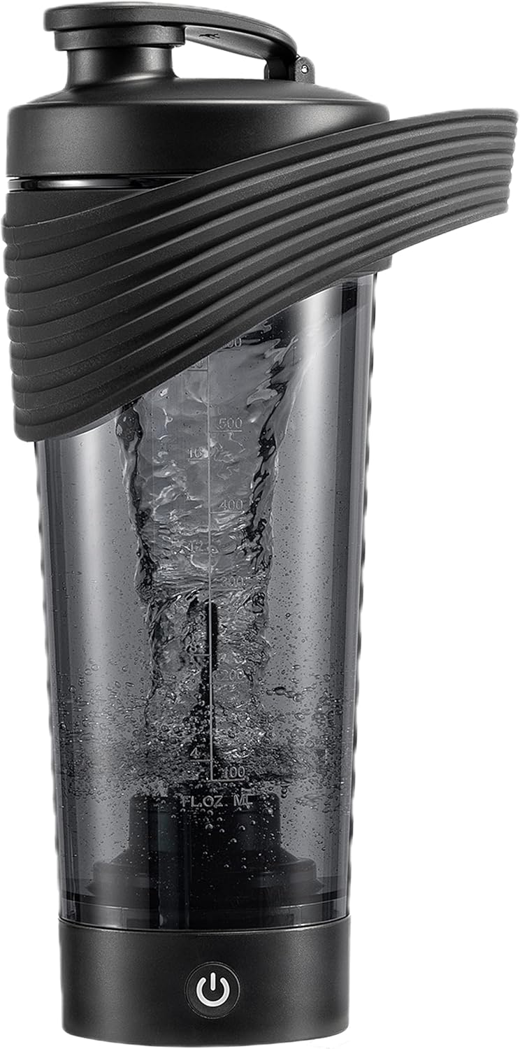 Amazon.com: Electric Protein Shaker Bottle, 28oz Blender Bottles - USB ...