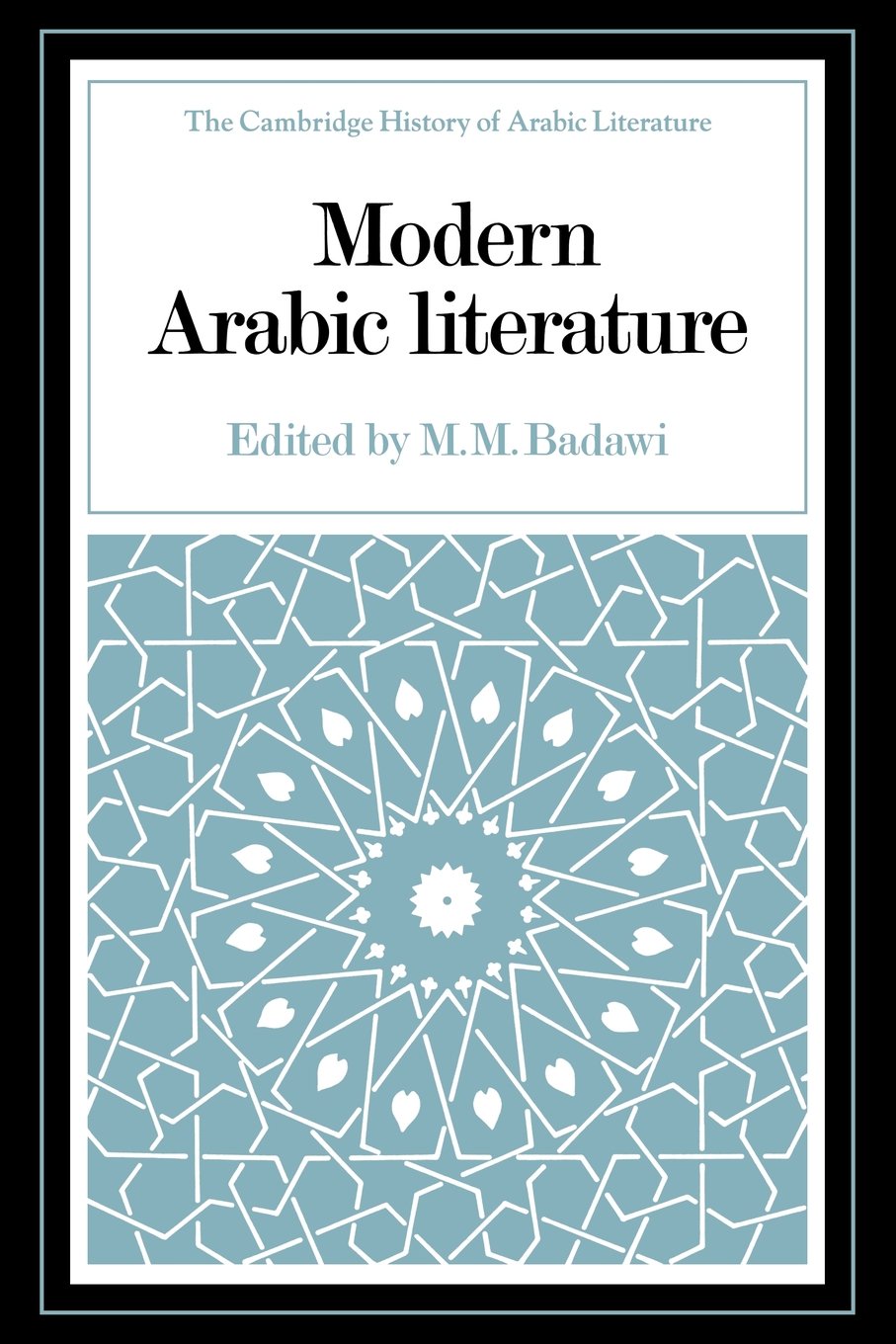 Amazon.com: Modern Arabic Literature (The Cambridge History of Arabic ...
