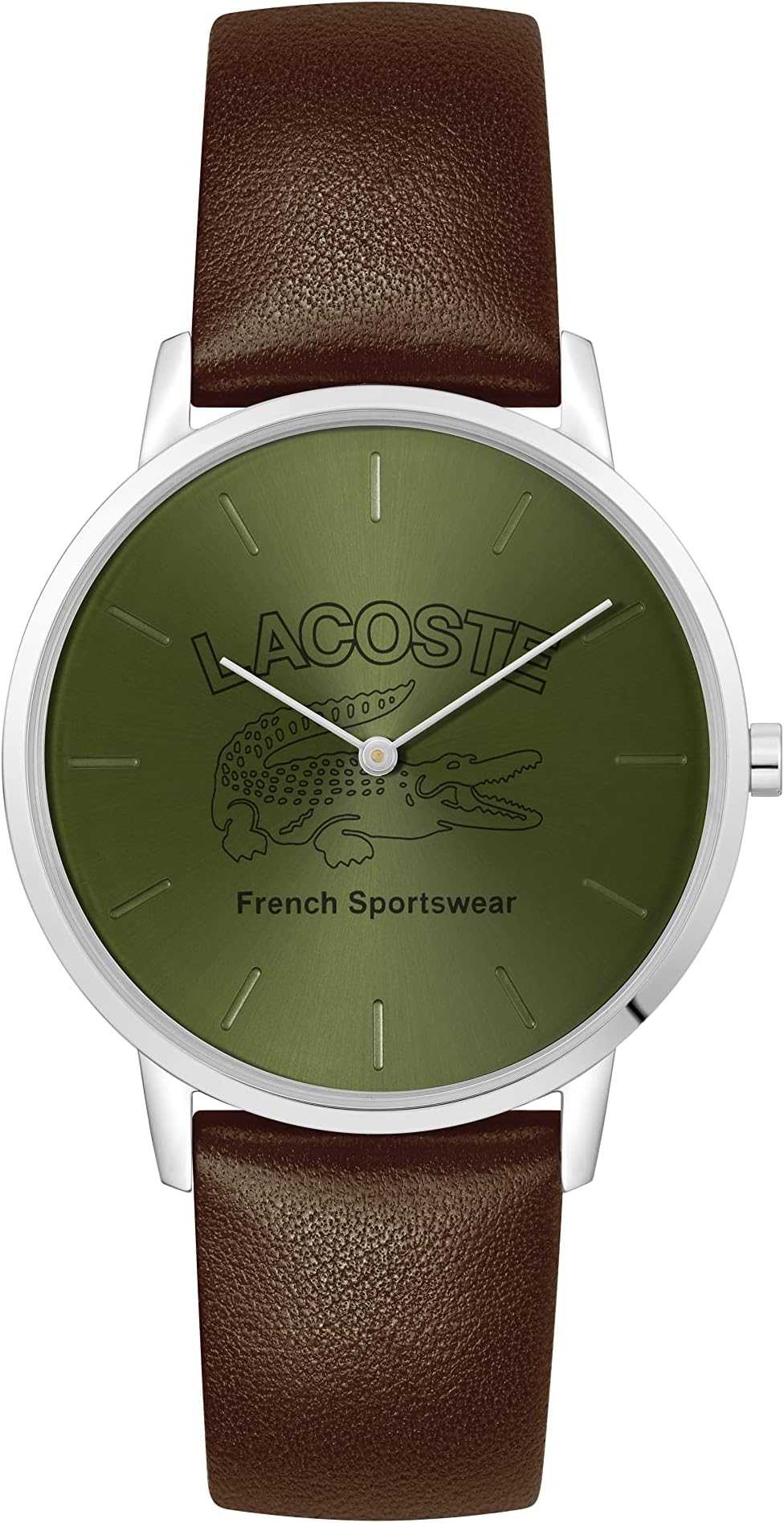 Lacoste Crocorigin Analog Green Dial Men's Watch-2011212 : Amazon.in ...
