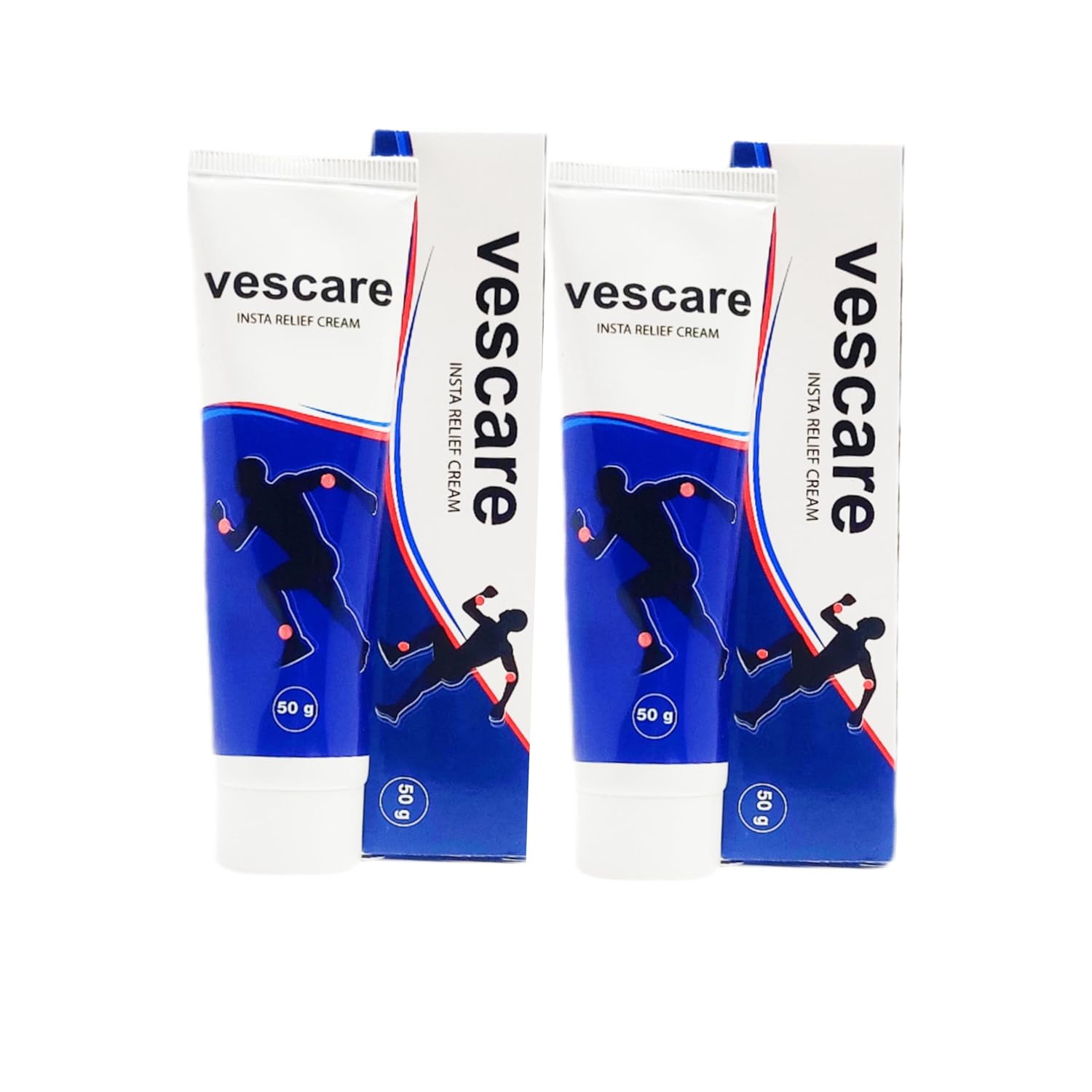 Vescare Insta Relief Cream Swelling and inflammation due to muscle ...