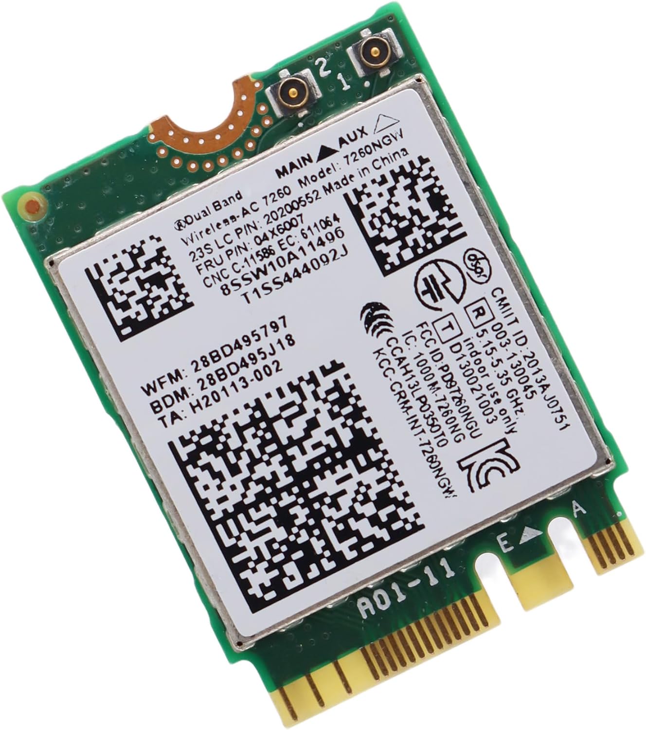 Amazon.com: Deal4GO 7260AC 7260NGW 802.11ac 867Mbps 04X6007 M.2 ...