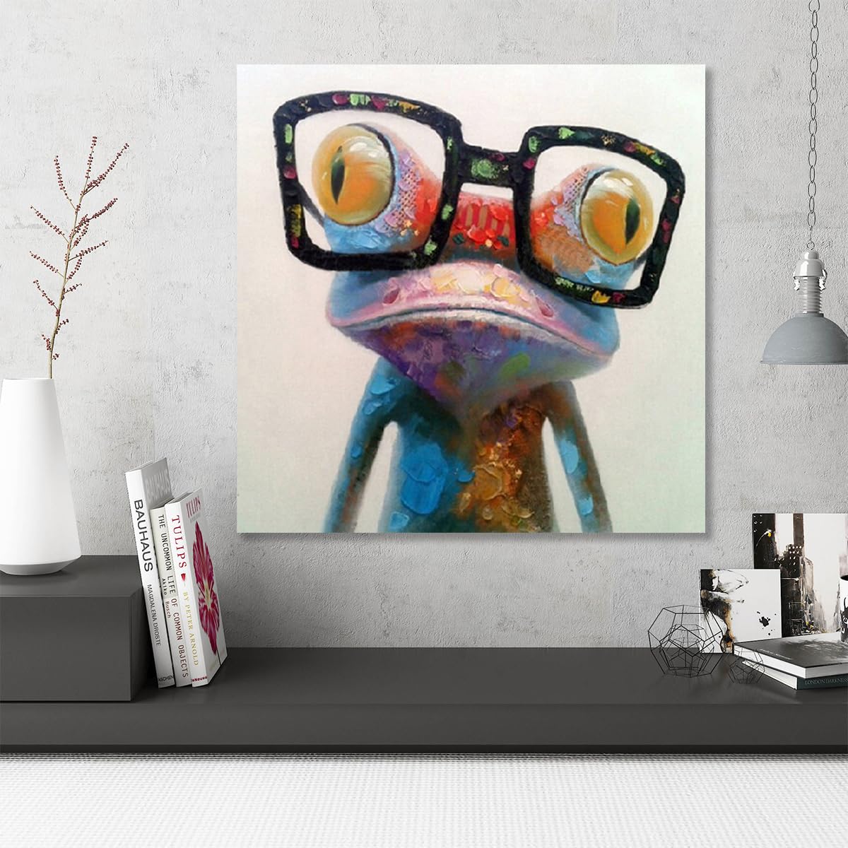 Linda Pintura De Rana