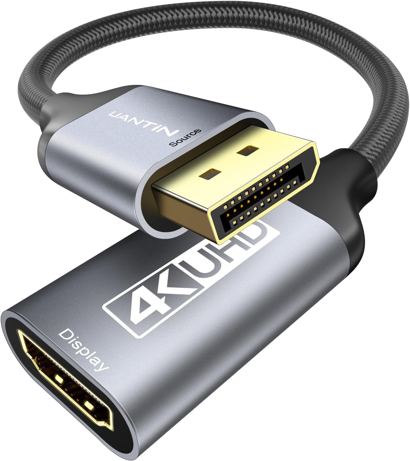 Amazon.com: Bonzon BR DisplayPort to HDMI Adapter, Portable, Transmits ...