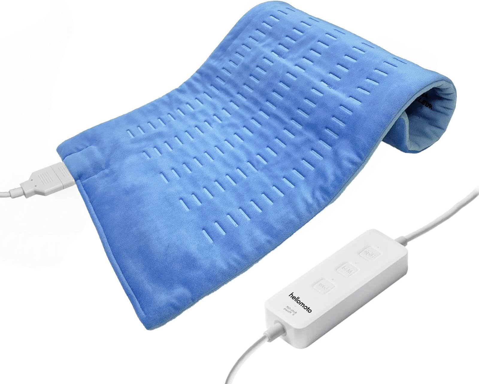 Amazon.com: HELLOMOTO Heating Pad for Pain Relief with 3 Heat Settings ...