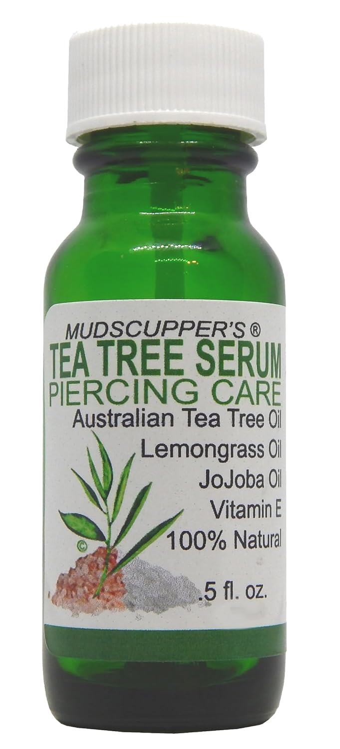 Amazon.com: TEA TREE SERUM Piercing Aftercare - Treatment for New ...