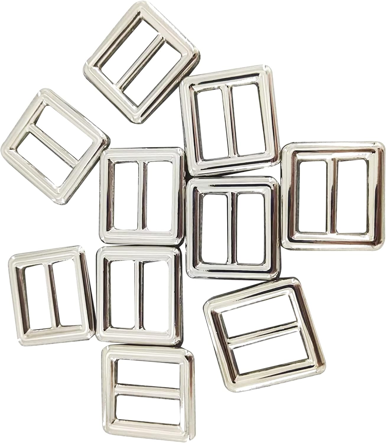 Amazon.com: Tri-Glide Slider Buckle 3/4 inch Webbing Strap Zinc Alloy ...