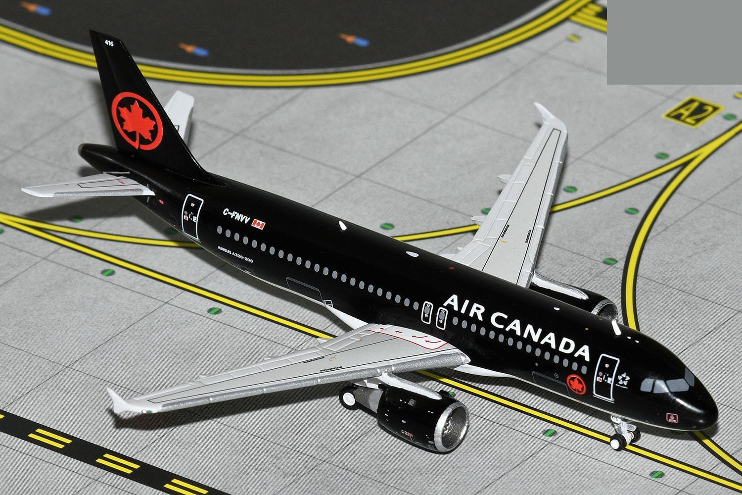 Amazon.com: GeminiJets GJACA2255 Air Canada Jetz Airbus A320-200 C-FNVV ...