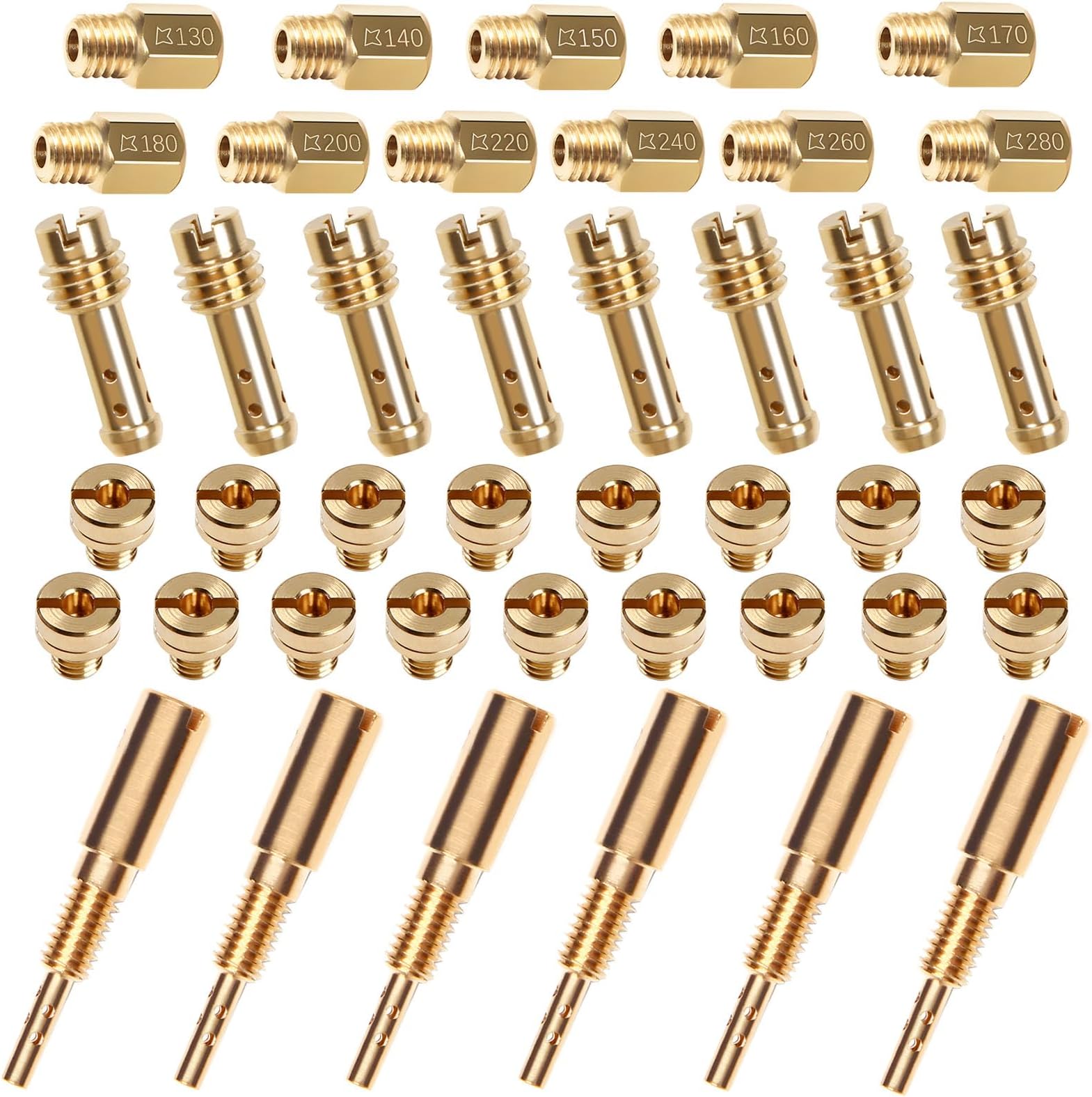 Amazon.com: Mriuuod 42Pcs Carburetor Jet Kit, carburetor jets for ...