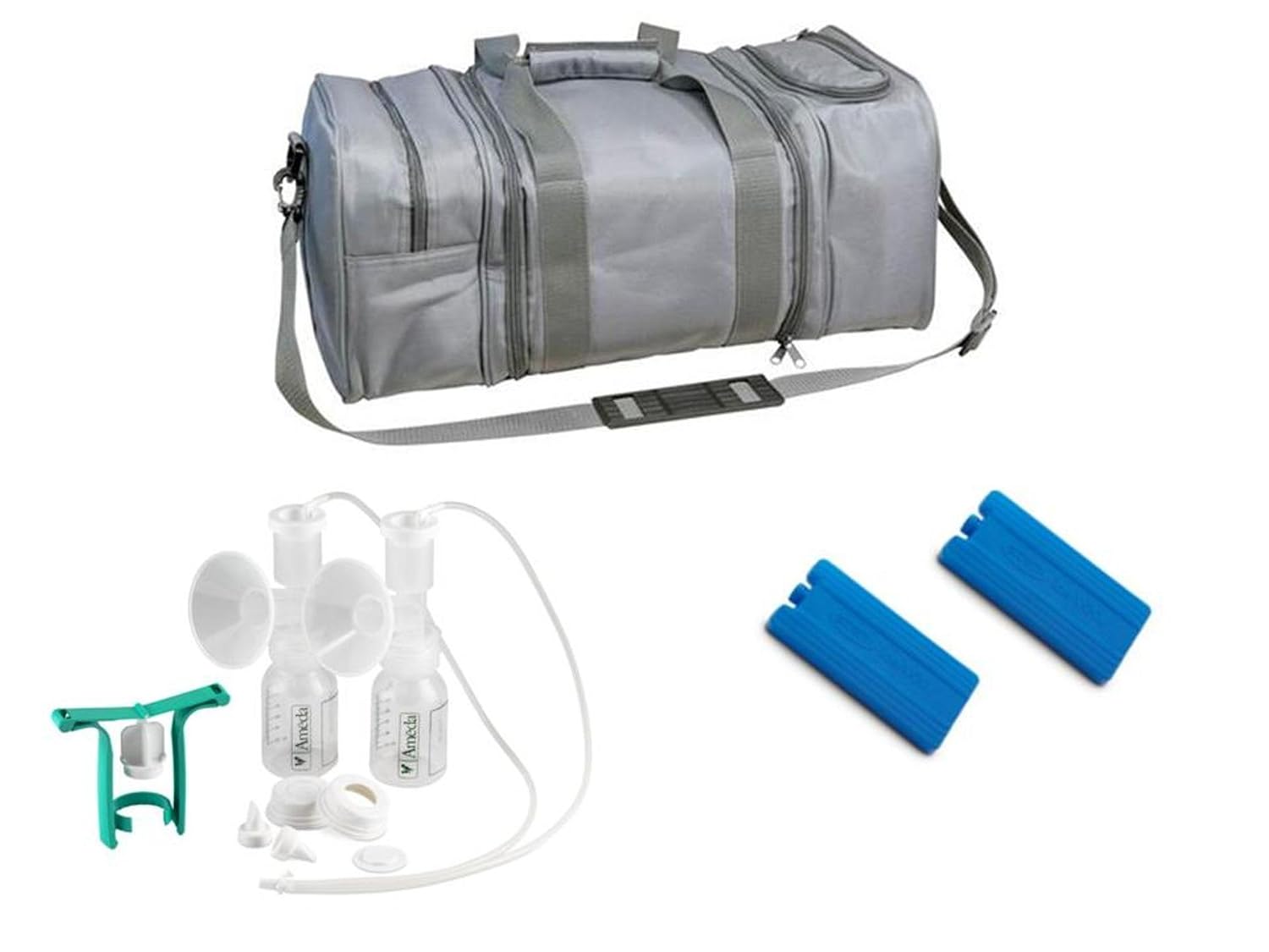 Amazon.com: Ameda Elite Breast Pump Soft Carrying Bag with Dual ...