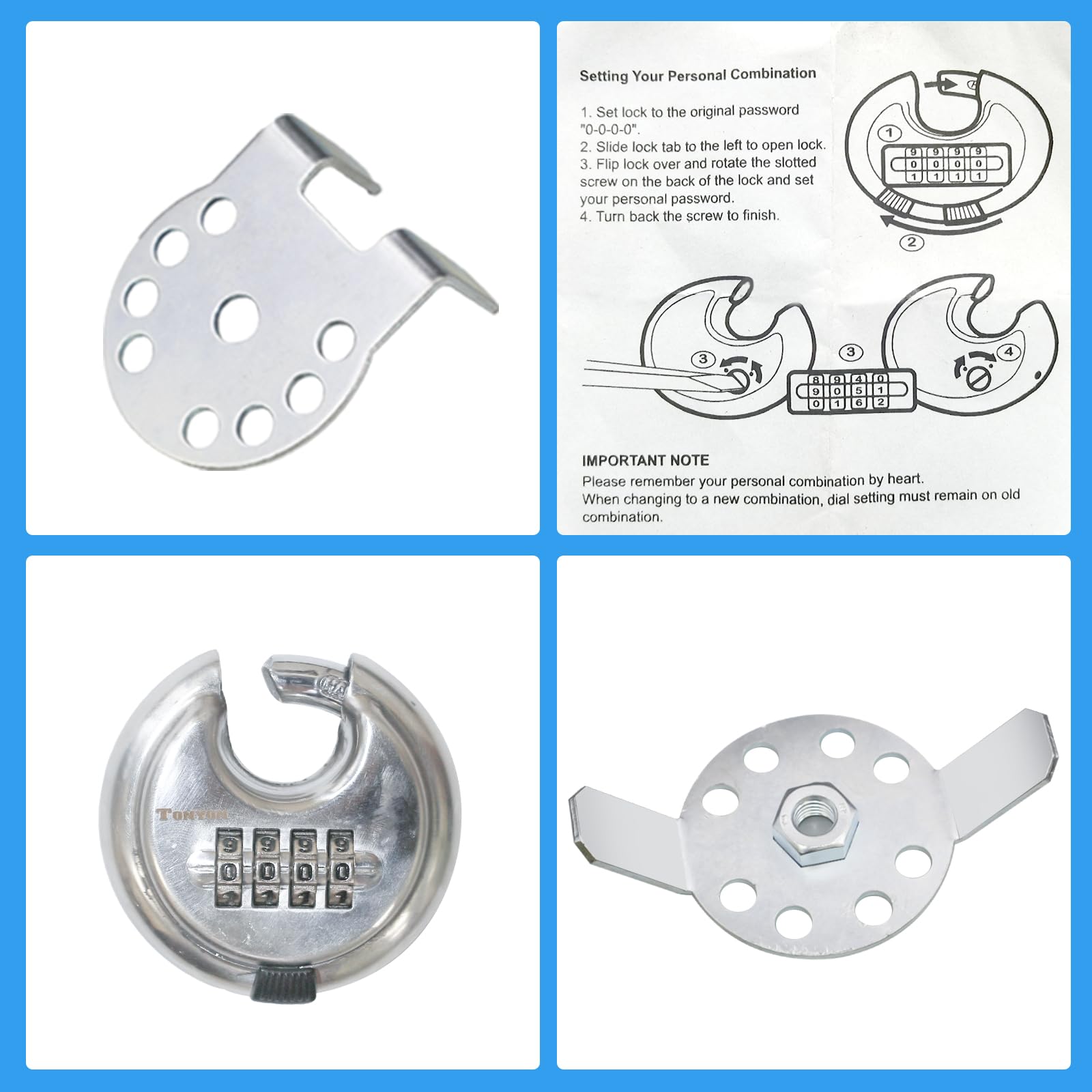 Snapklik.com : RVPNR RV Dual Propane Tank Mounting Rack
