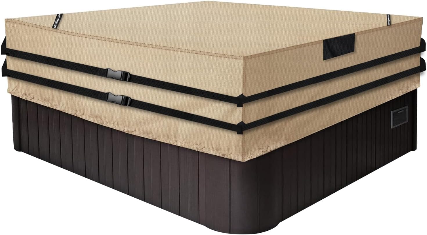 Amazon.com : Moutosne Square Hot Tub Cover 600D Patio Outdoor ...