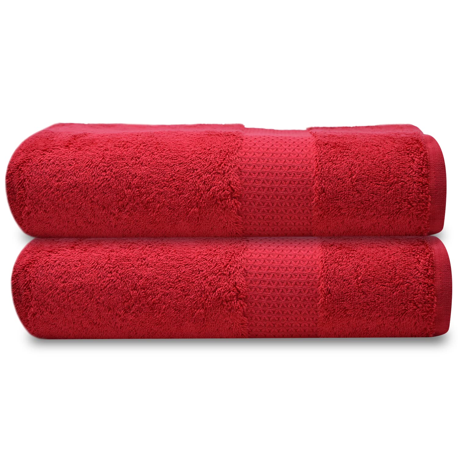 Towelogy® Premium Large Hand Towels Set 100% Combed Ring Spun Cotton ...