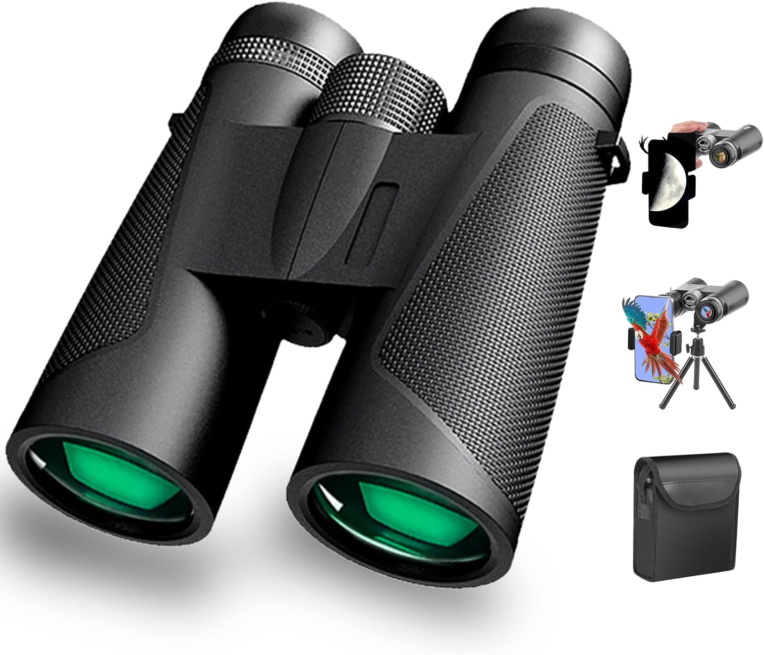 Amazon.com : 25X30 HD Binoculars for Adults with Universal Phone ...