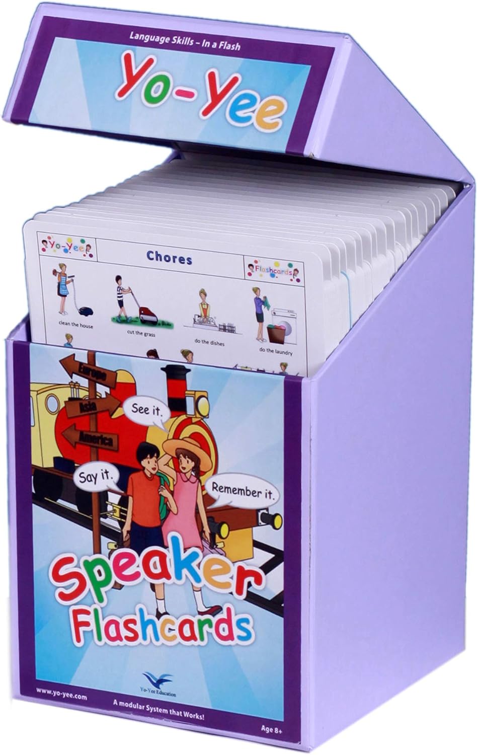 Yo-Yee Flashcards - Trousse de Cartes Flash pour conférenciers pour ...
