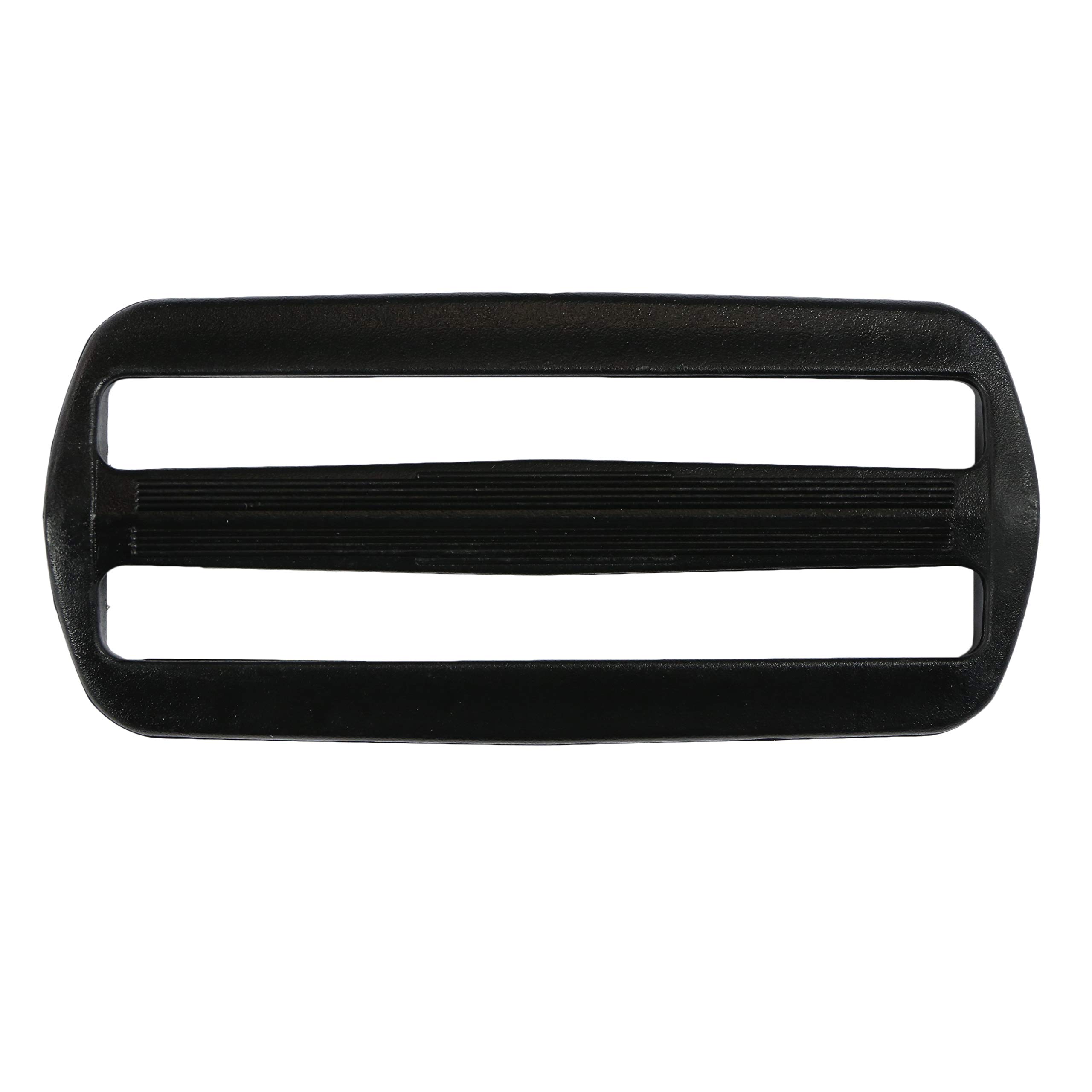 Snapklik.com : Strapworks Black Plastic Tri-Glide Slide For Bag Straps