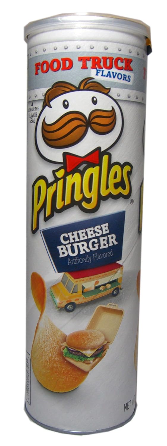 Pringles - Cheeseburger (158g) : Amazon.de: Lebensmittel & Getränke